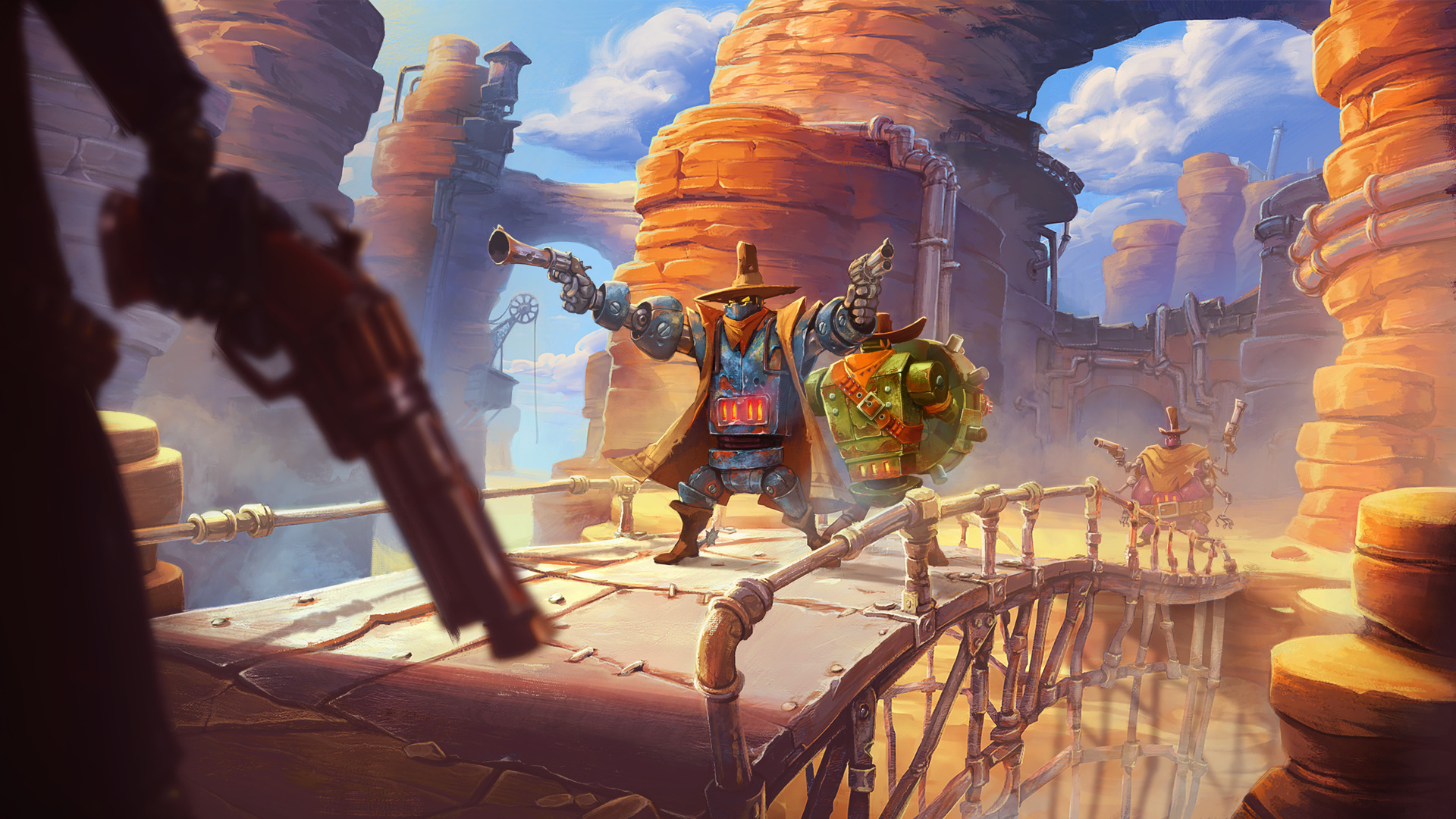 《SteamWorld》系列新作《SteamWorld Headhunter》正式发表，前作《SteamWorld Dig 2》开放限时免费 ...