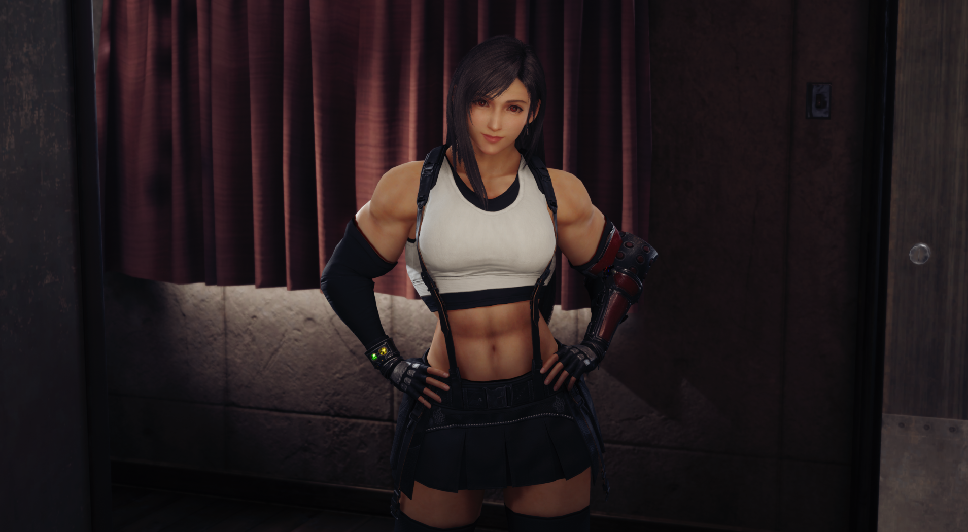 这 TIFA 你打不过！《Final Fantasy 7 Remake》又有新 MOD 登场，肌肉爆炸的 TIFA 来也！ - Gamicsoft