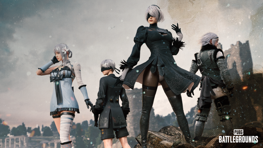 《PUBG Battlegrounds》与《NieR》系列联名确定，即将在今年 4 月份上架相关皮肤！ - Gamicsoft