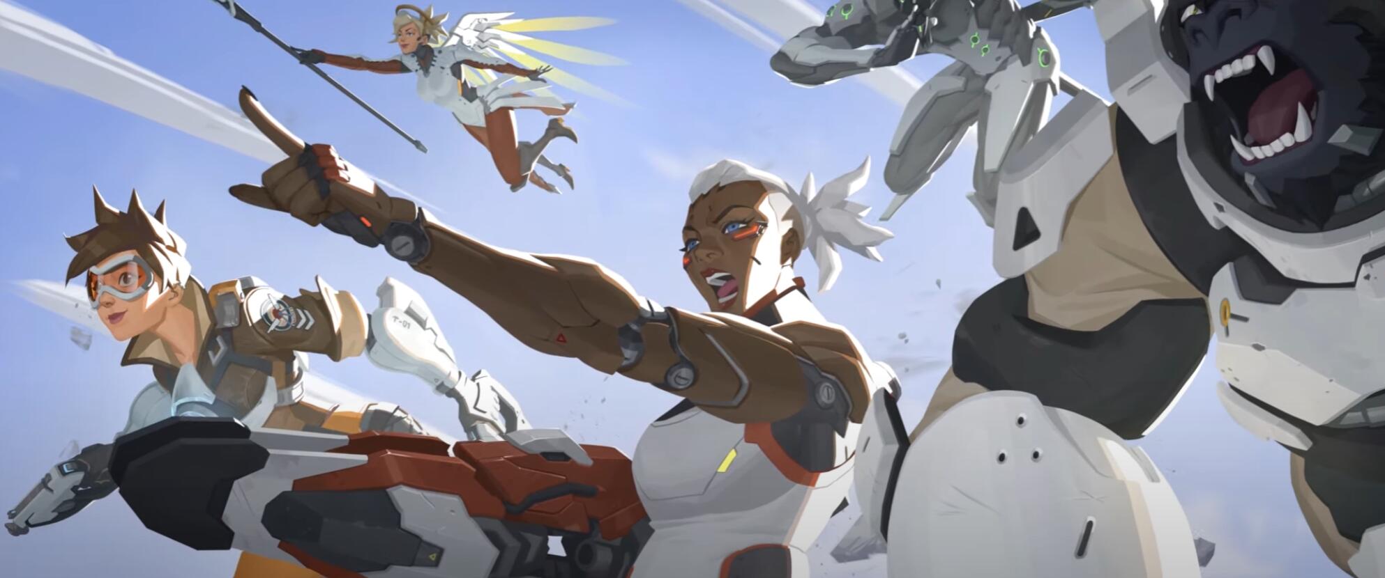 系列新作《Overwatch 2》公开新角色“索杰恩”起源故事，是位具有神经机械能力的特种兵！ - Gamicsoft