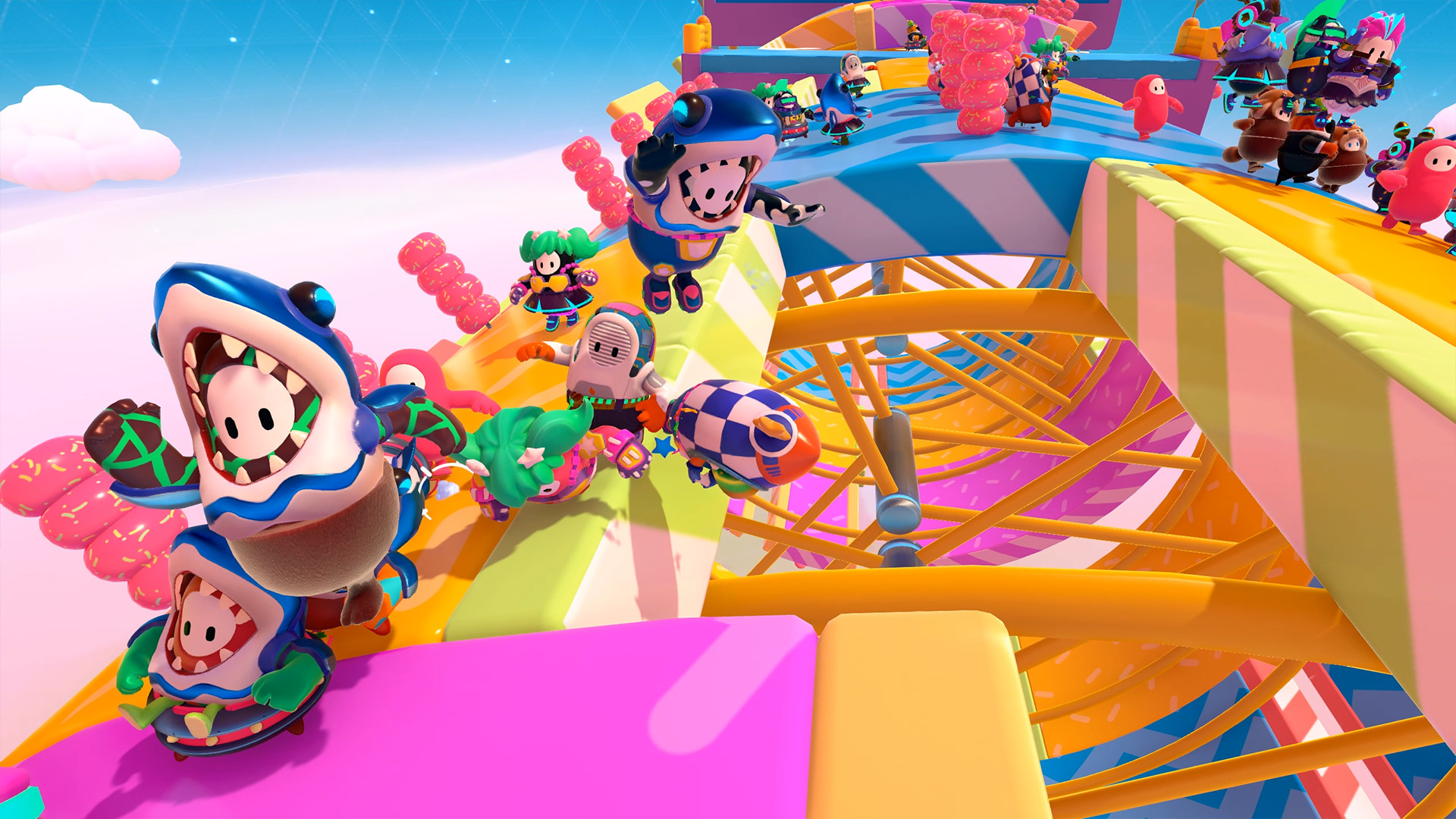 《Fall Guys: Ultimate Knockout》转型免费游戏后，玩家人数短短 48 小时突破 2,000 万人！ - Gamicsoft