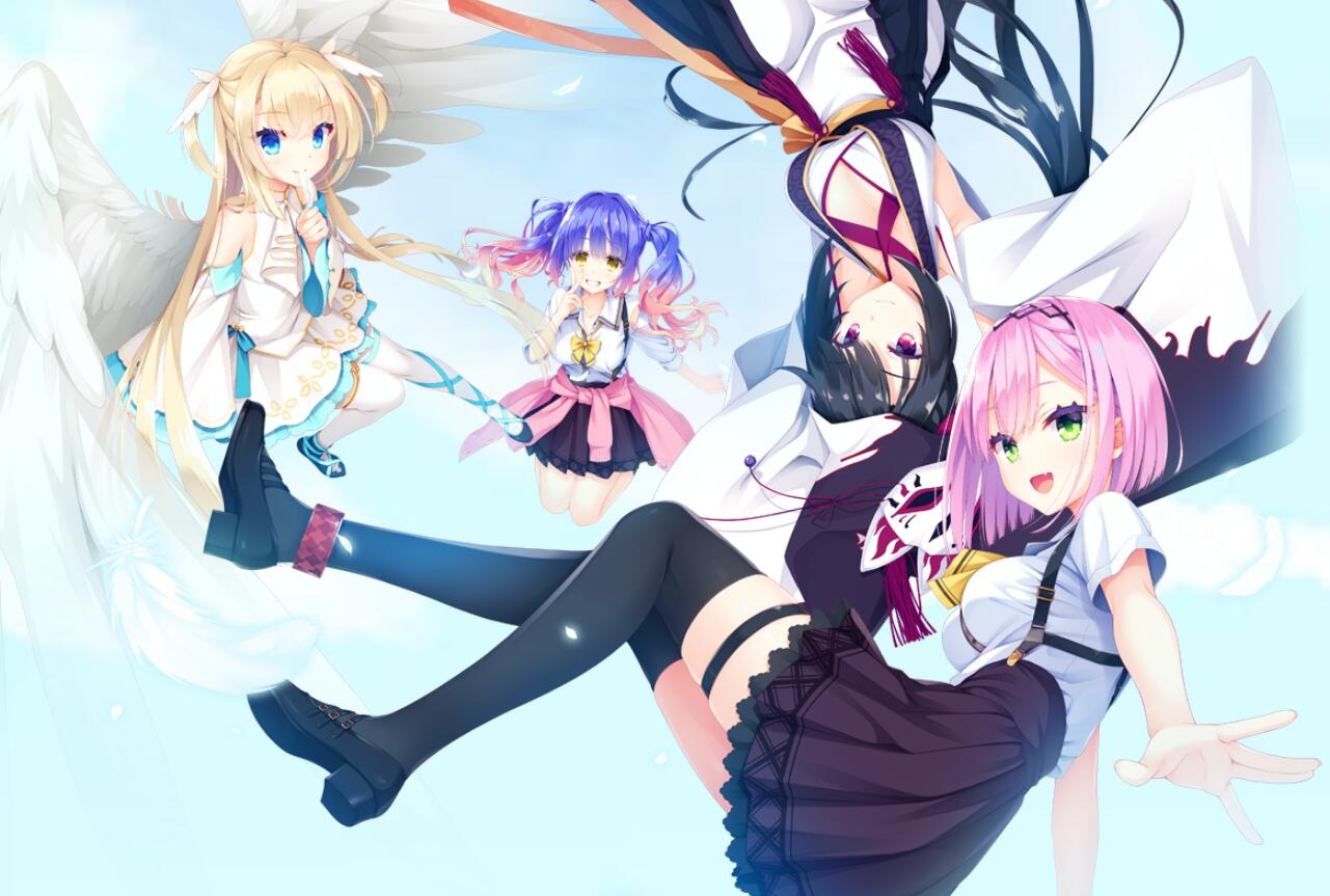 柚子社时隔三年的全新 R18 作品《天使☆騒々 RE-BOOT！》正式发表，预定在 2023 年 4 月 28 日发售！ - Gamicsoft