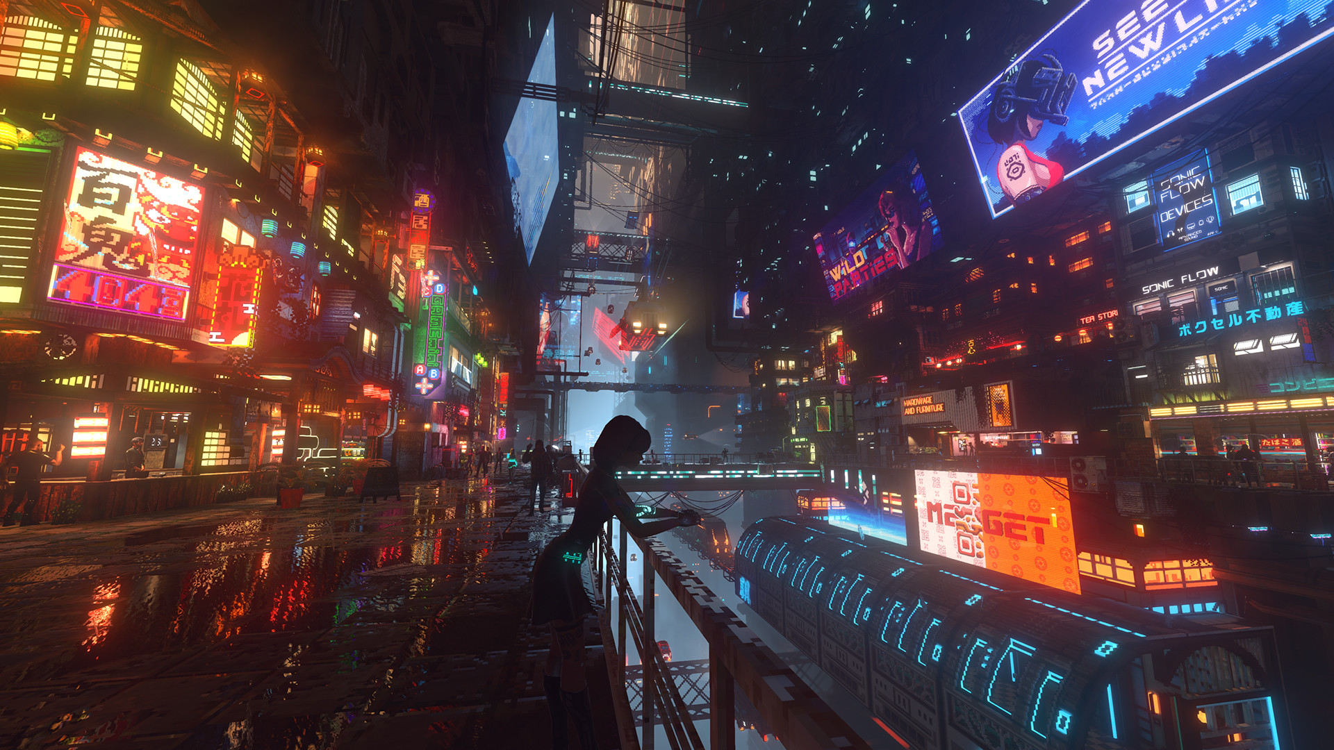 Cyberpunk life simulation Nivalis announced for Steam and Epic Games ...