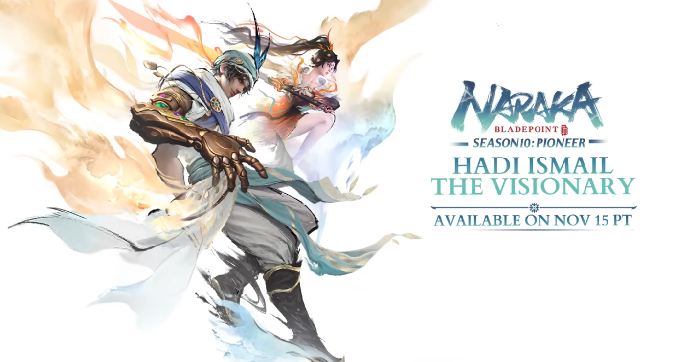 New Naraka: Bladepoint trailer showcases next hero Hadi! - Gamicsoft