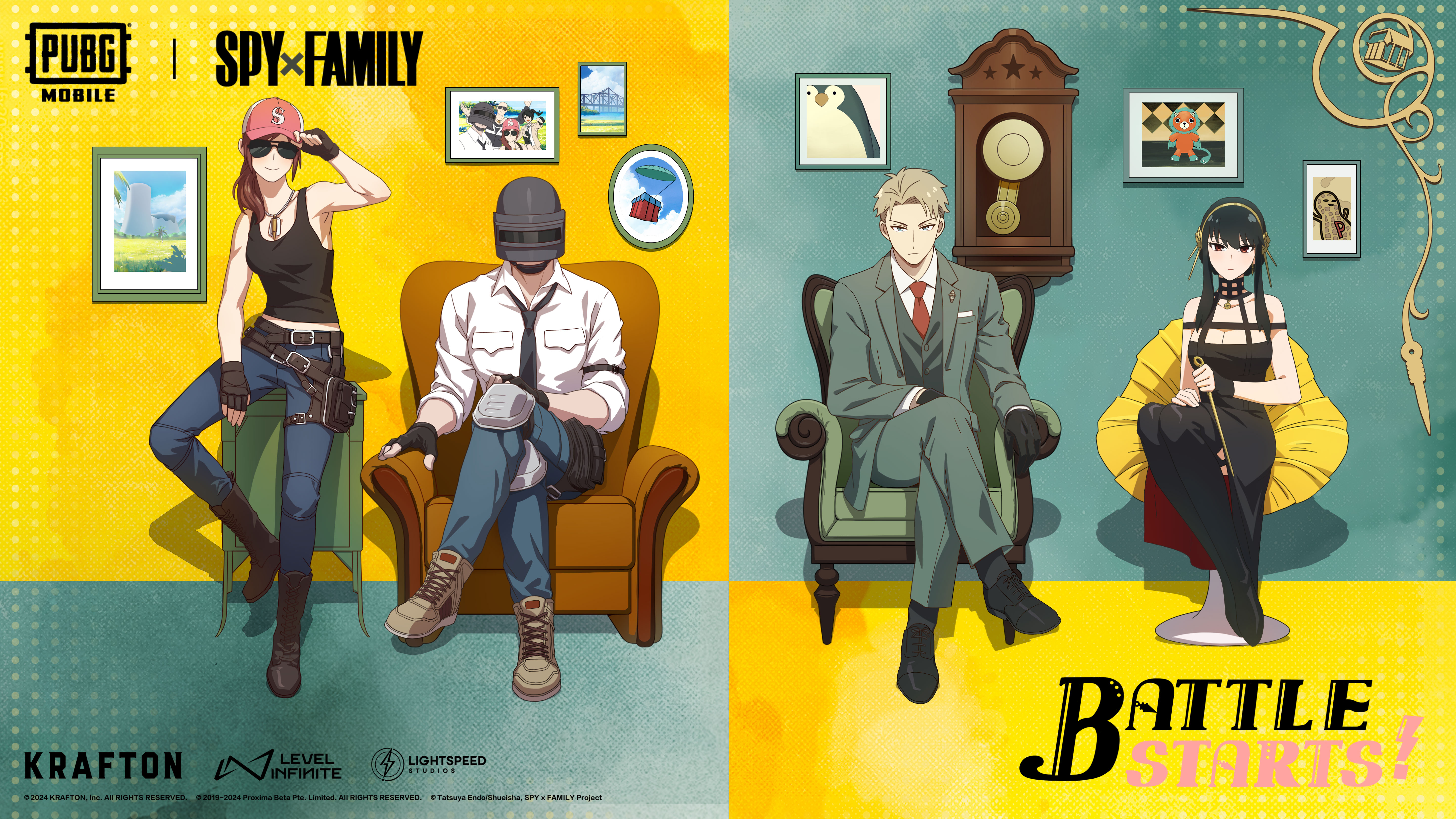 Global Anime Phenomenon SPY×FAMILY Brings Spy Spectacle to PUBG MOBILE ...