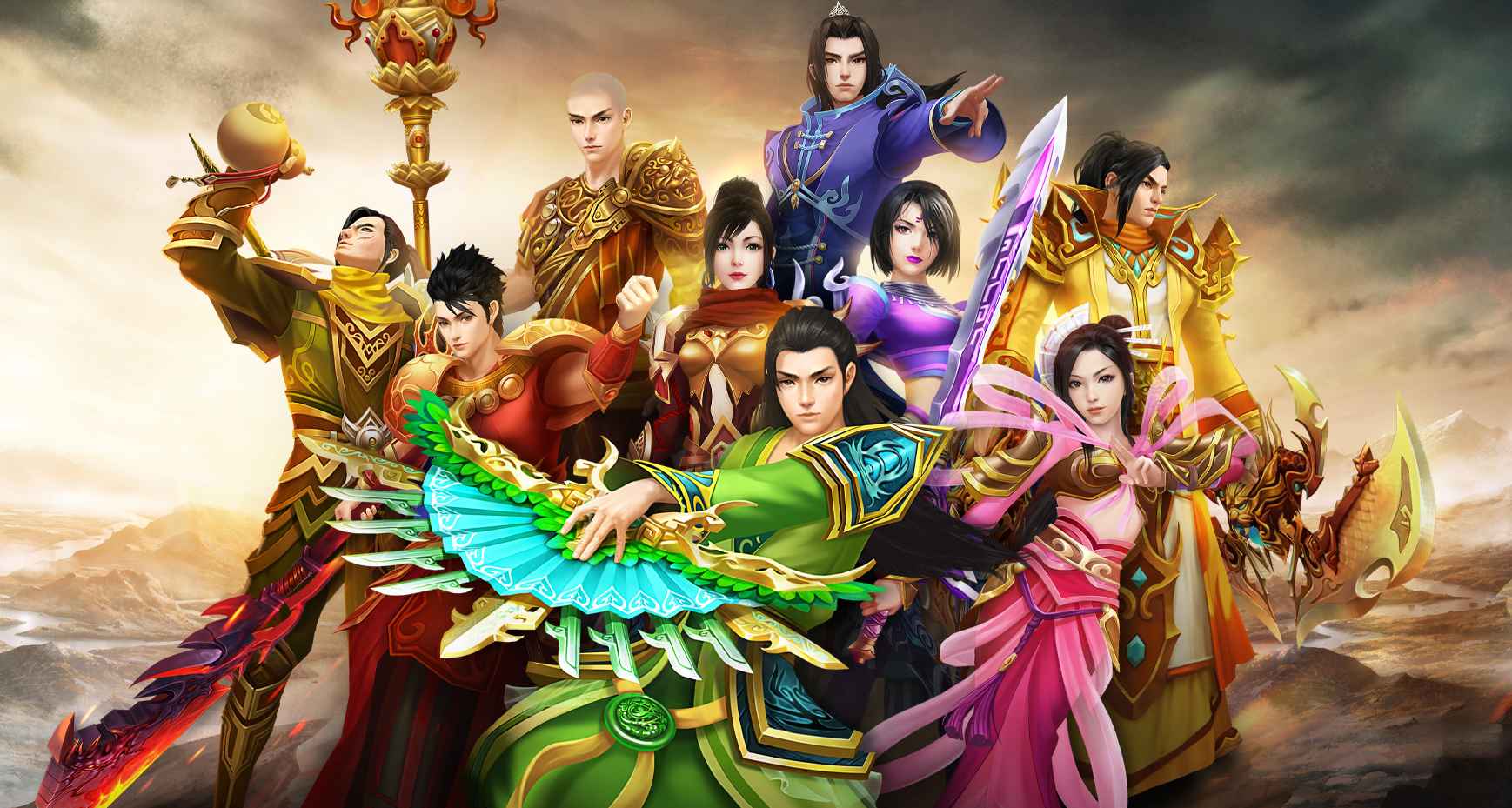 线上游戏《新天龍八部：群雄版》 预定 7 月 16 日正式上线公测！ - Gamicsoft